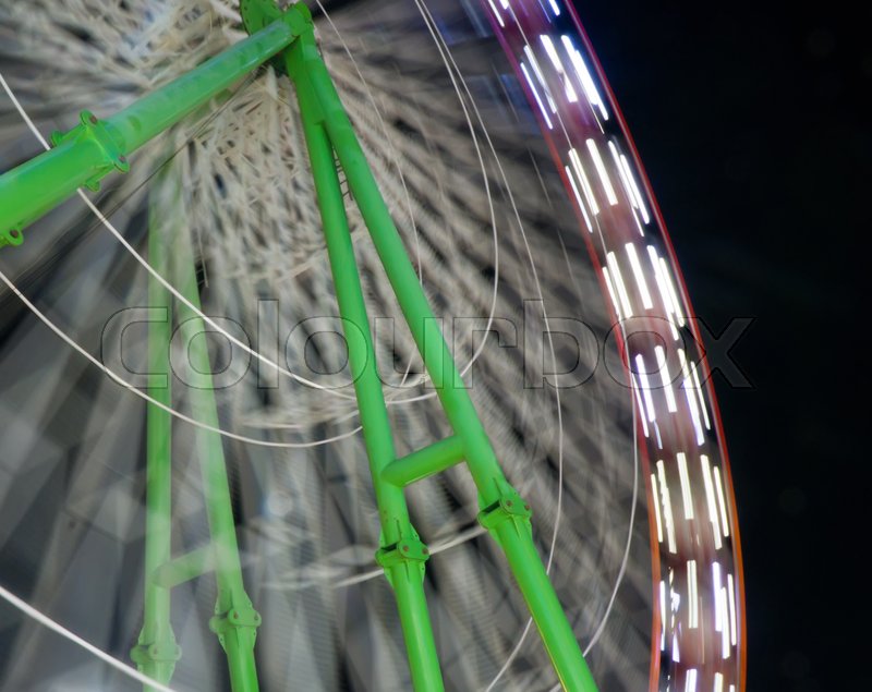 Colorful Ferris Wheel Photography