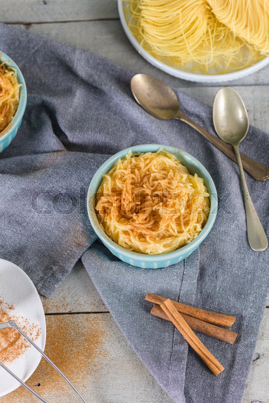 Aletria is a classic Portuguese ... | Stock image | Colourbox