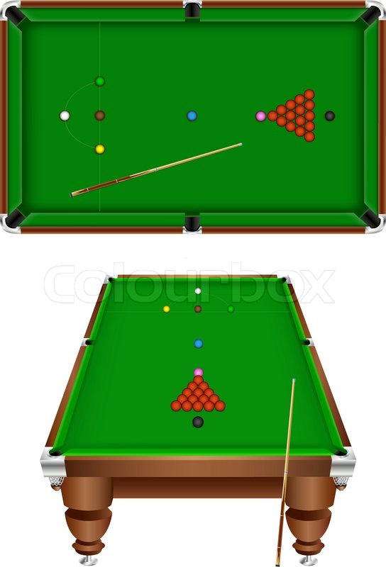 Snooker | Stock vector | Colourbox