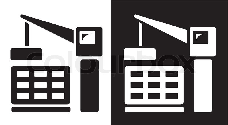 Bau-Symbol | Stock-Vektor | Colourbox