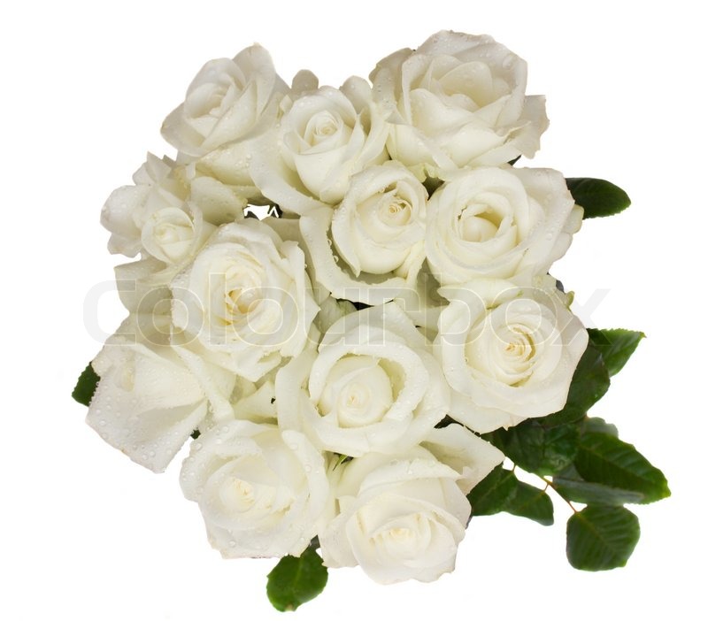 Round Ivory Rose Bouquet
