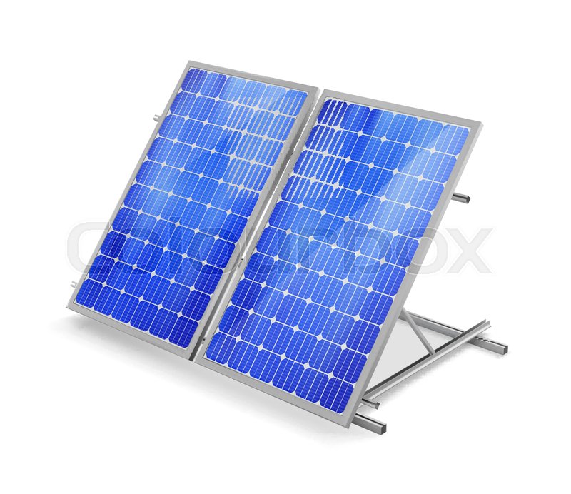 Solar panel. Vector illustration. | Stock vector | Colourbox