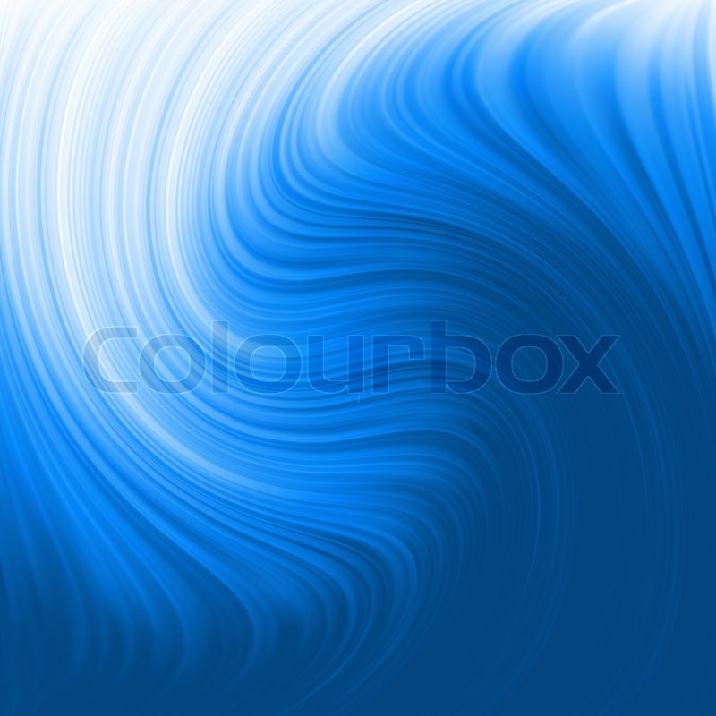 Abstract glow Twist with blue flow EPS ... | Stock vector | Colourbox