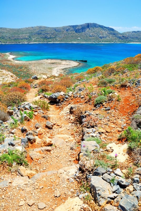 Rocky Path Down to sea | Stock image | Colourbox