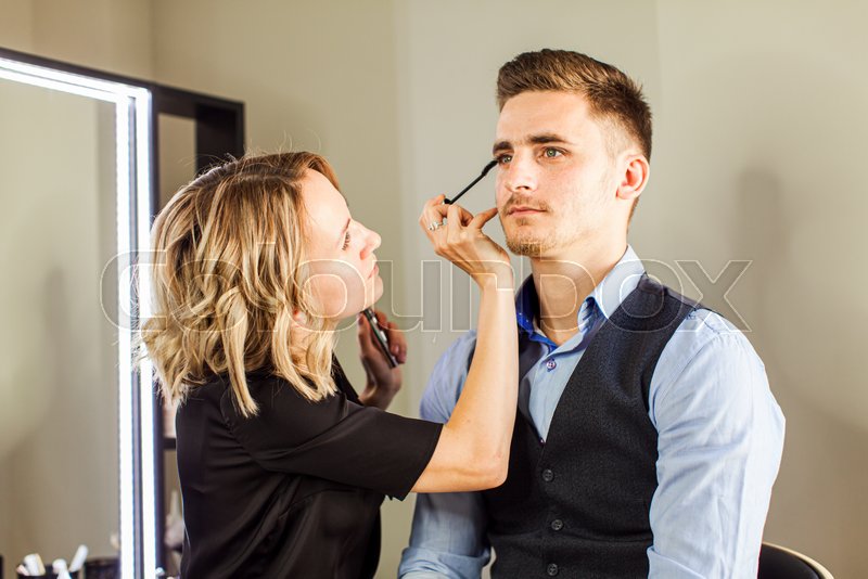 Professional actor preparation before ... | Stock image | Colourbox