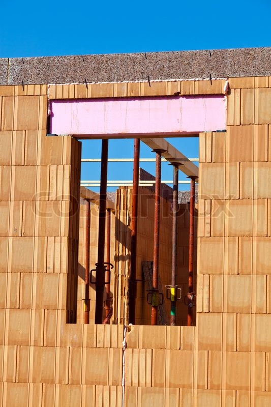 Rohbau eines Hauses | Stock Bild | Colourbox