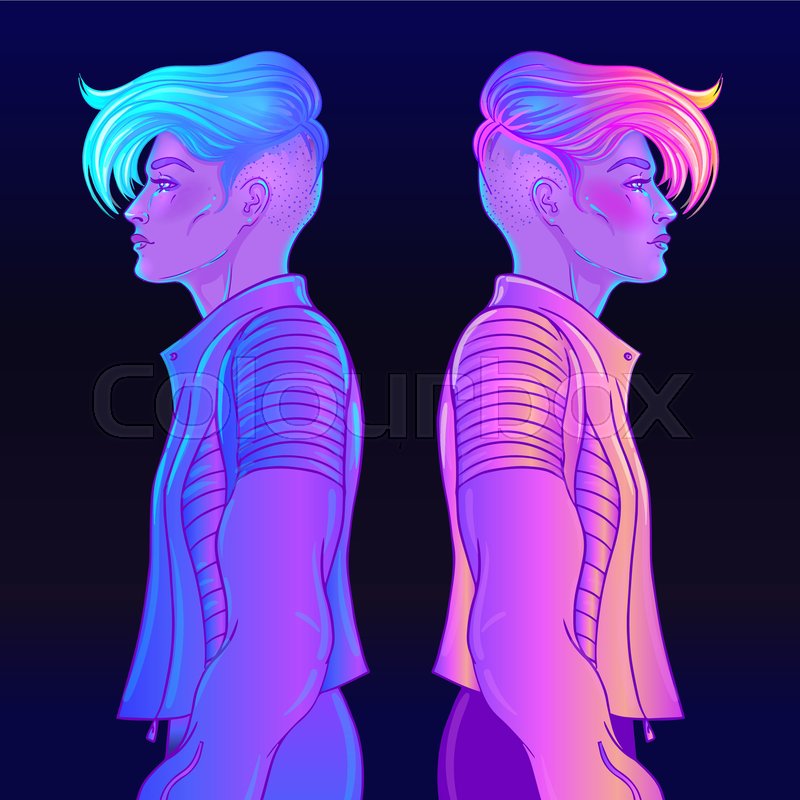Androgynous Women Hair
