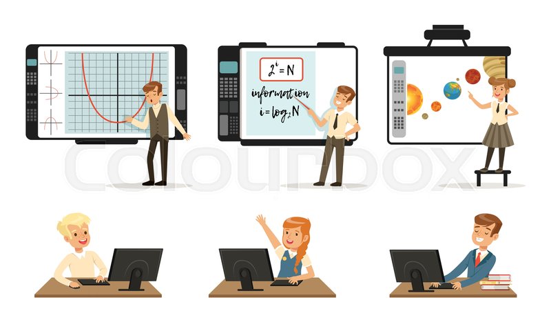 Interactive Whiteboard Clipart