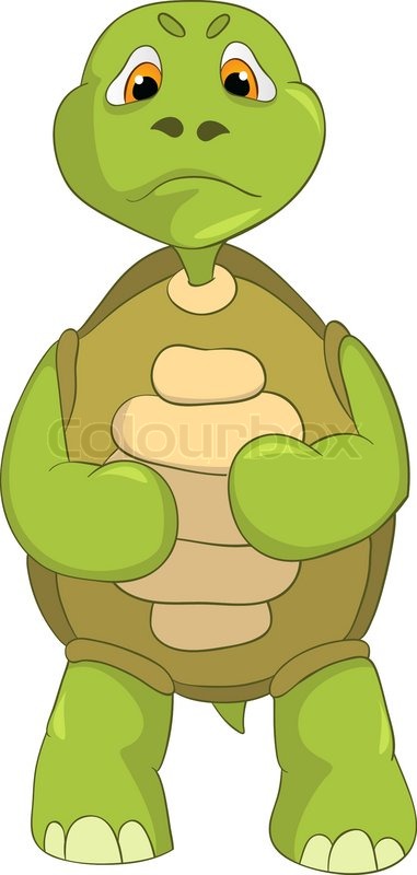 Angry Turtle | Stock vector | Colourbox