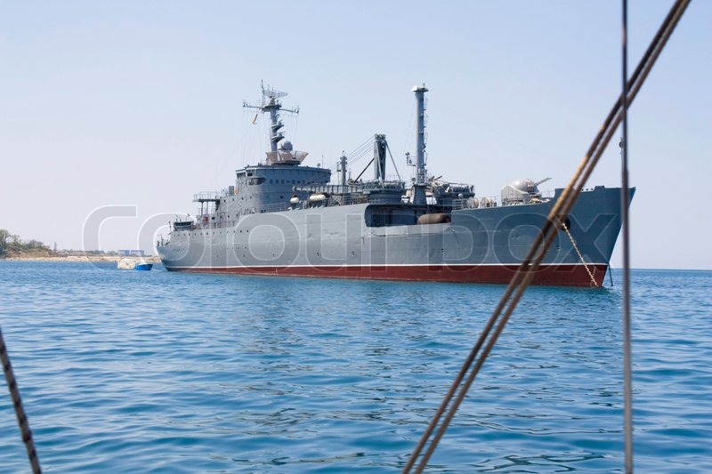 Military boat | Stock image | Colourbox