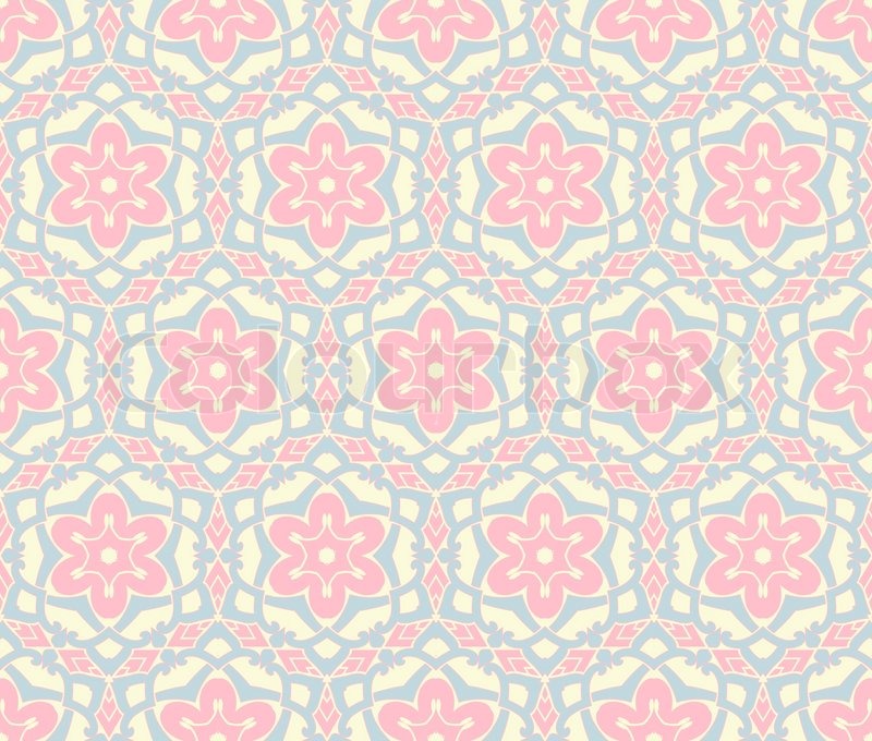 Pattern wallpaper vector seamless background | Stock Vector | Colourbox