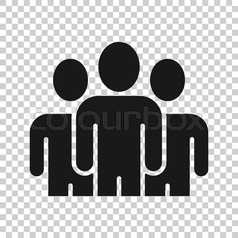 People communication icon in flat ... | Stock vector | Colourbox
