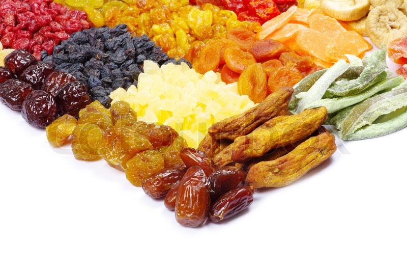 Assorted dried fruits | Stock image | Colourbox