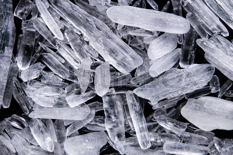 Heavy drug methamphetamine crystal ... | Stock image | Colourbox