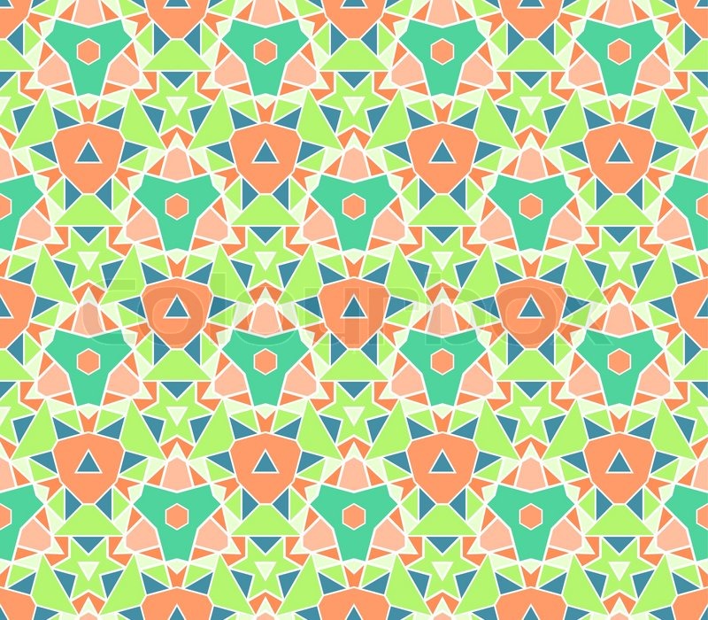 Pattern wallpaper vector seamless ... | Stock vector | Colourbox