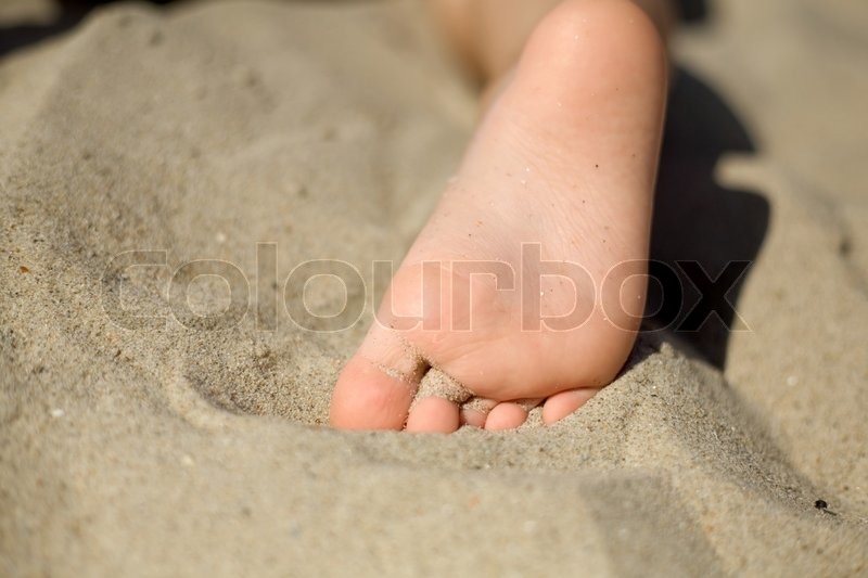 Small foot | Stock image | Colourbox