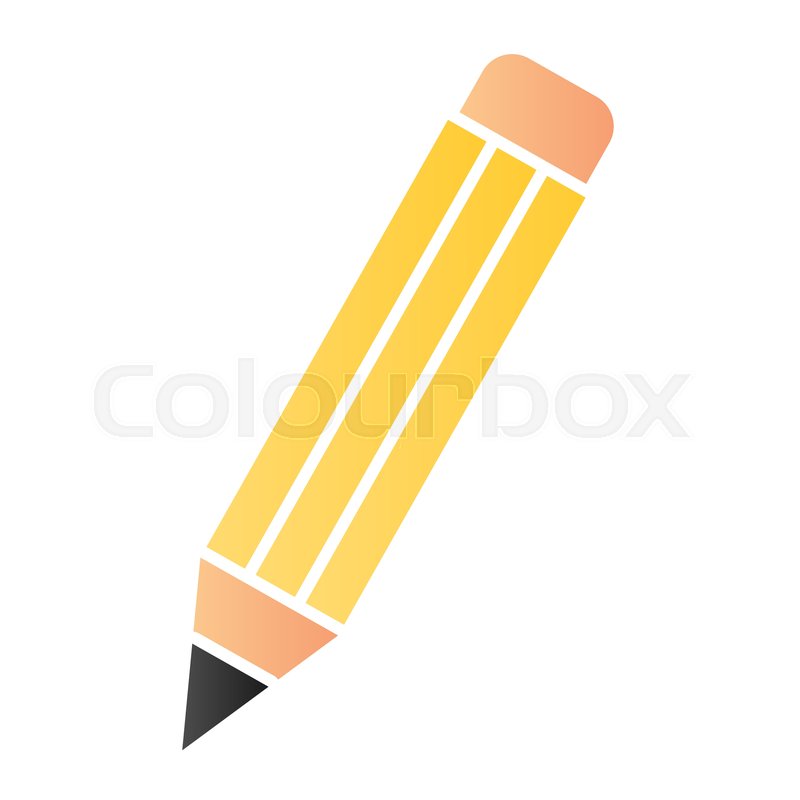 Pencil Icon Flat
