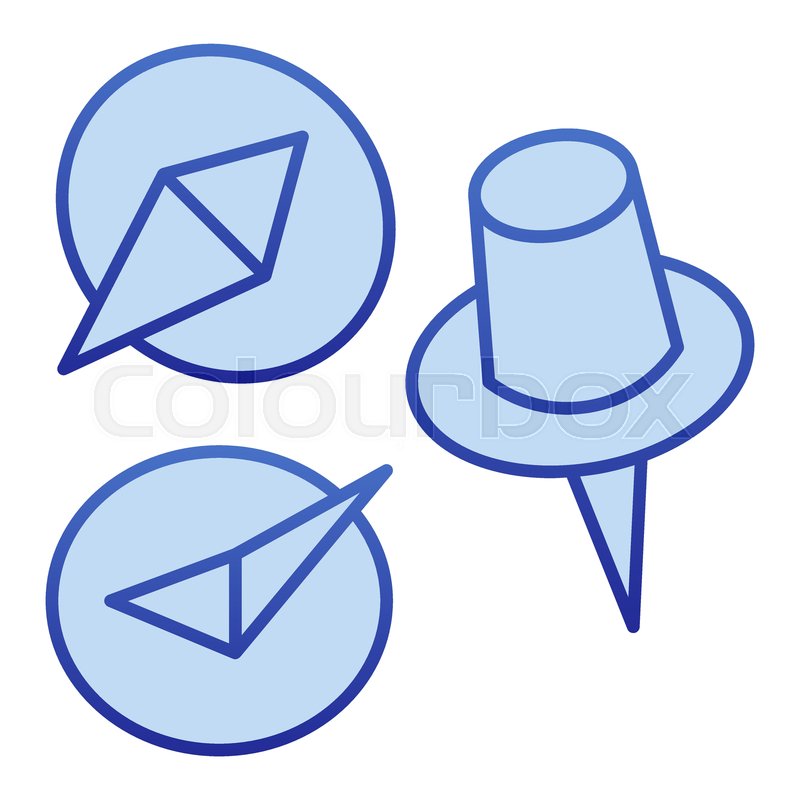 School Symbol On A Map