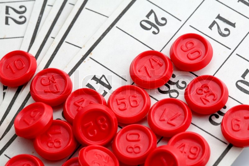 Bingo game chips | Stock image | Colourbox