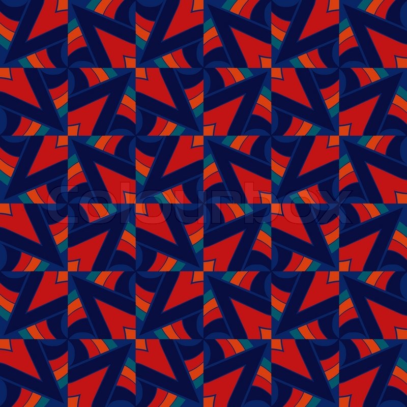 Pattern wallpaper vector seamless ... | Stock vector | Colourbox