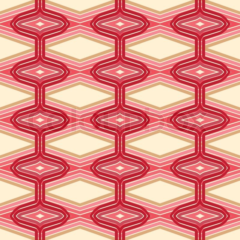 Pattern wallpaper vector seamless ... | Stock vector | Colourbox