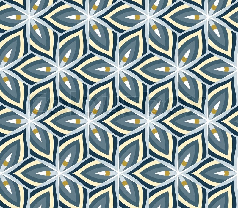 Pattern wallpaper vector seamless ... | Stock vector | Colourbox