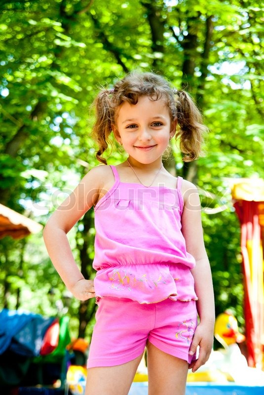 Little girl | Stock image | Colourbox