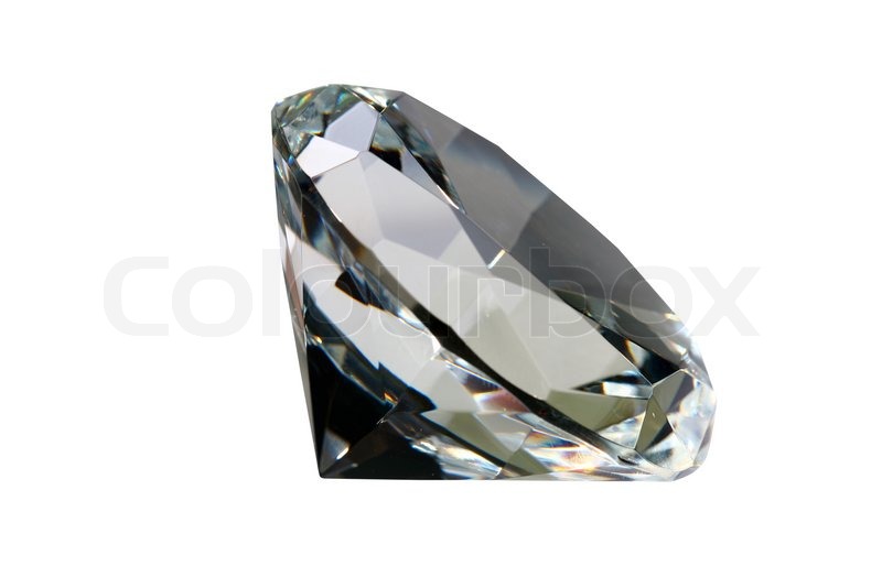 Grey crystal | Stock Photo | Colourbox