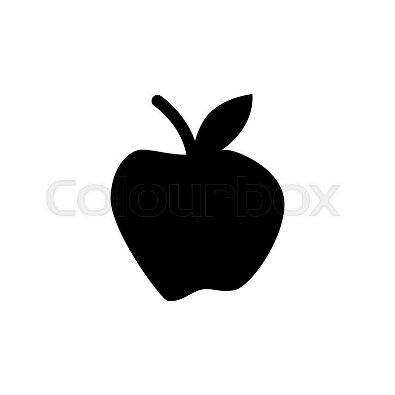 Apple vector graphic design ... | Stock vector | Colourbox