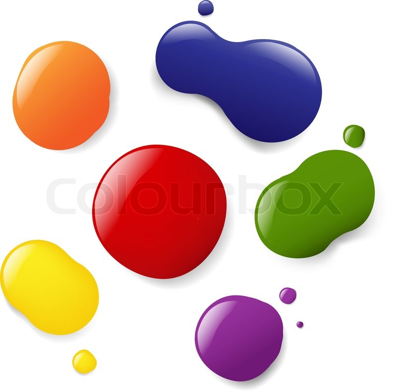 Color Blobs Set | Stock Vector | Colourbox