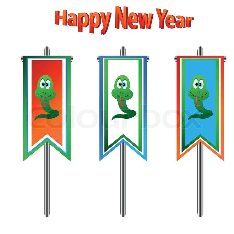 Three banners | Stock vector | Colourbox