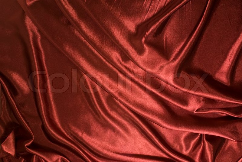Red Silk | Stock image | Colourbox