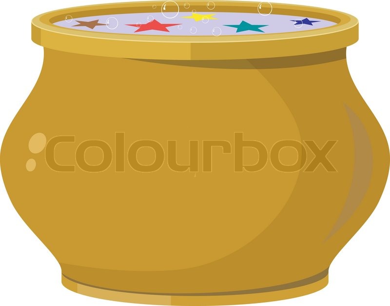Magic pot EPS10 | Stock vector | Colourbox