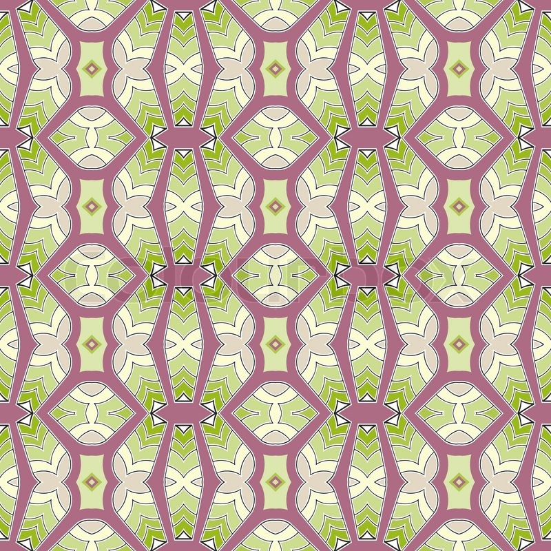 Pattern wallpaper vector seamless ... | Stock vector | Colourbox