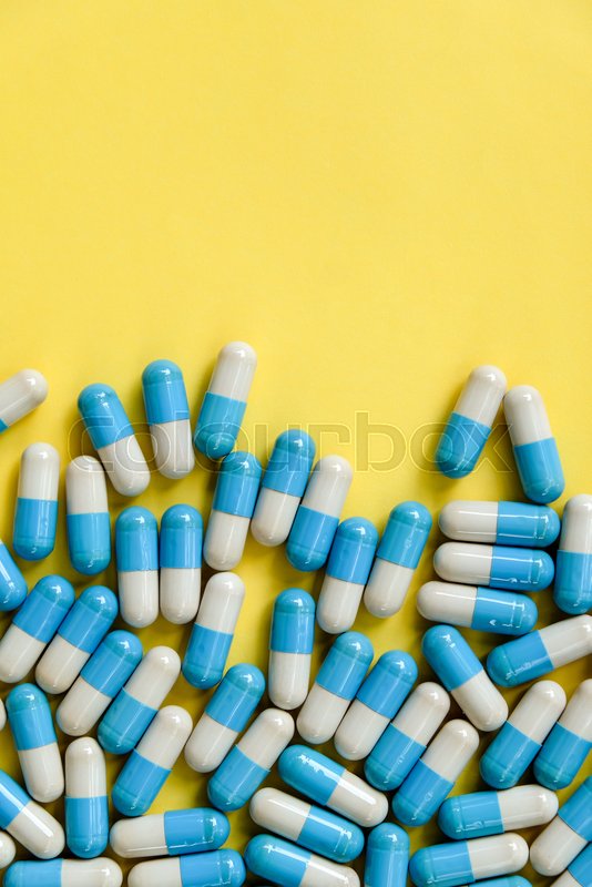 Image of capsule pills background | Stock image | Colourbox