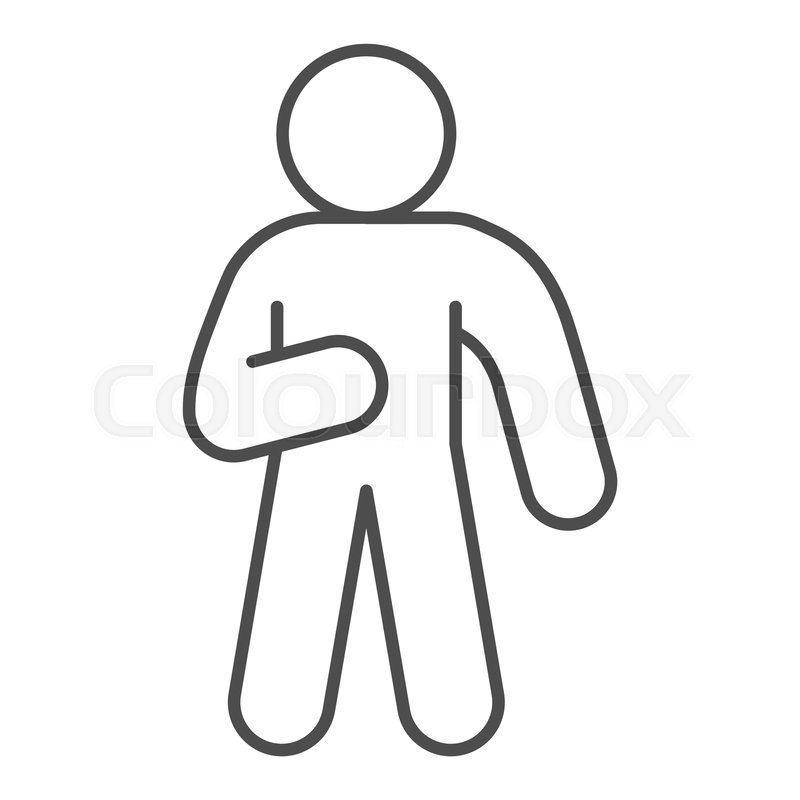 Left And Right Hand Outline