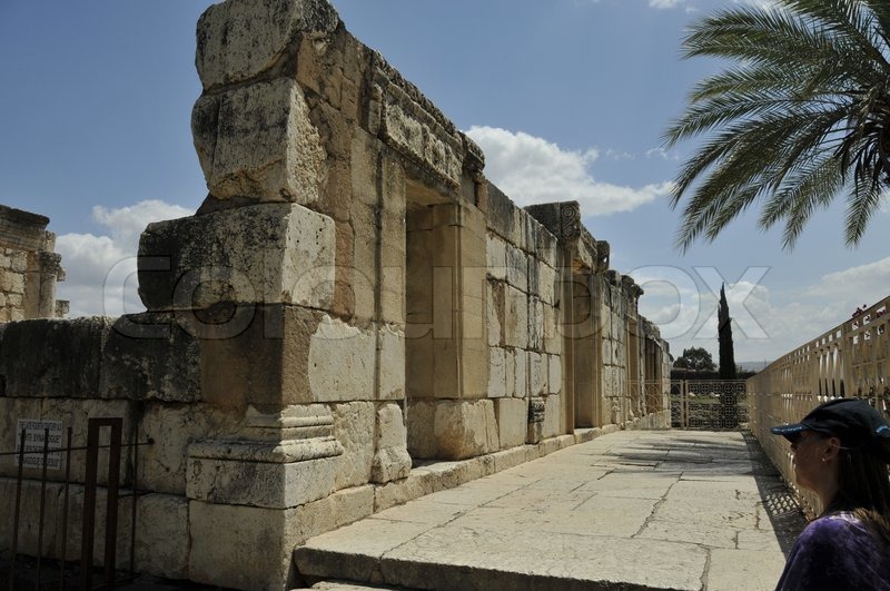 Ancient capernaum | Stock image | Colourbox