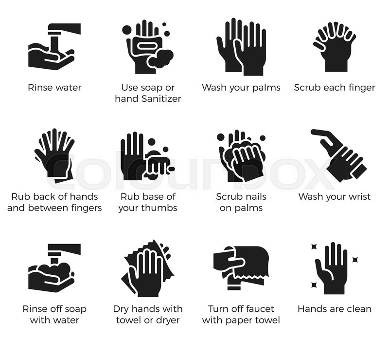 Hand Cleaning Icon