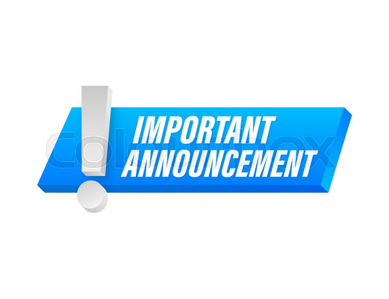 Important Sign Clipart