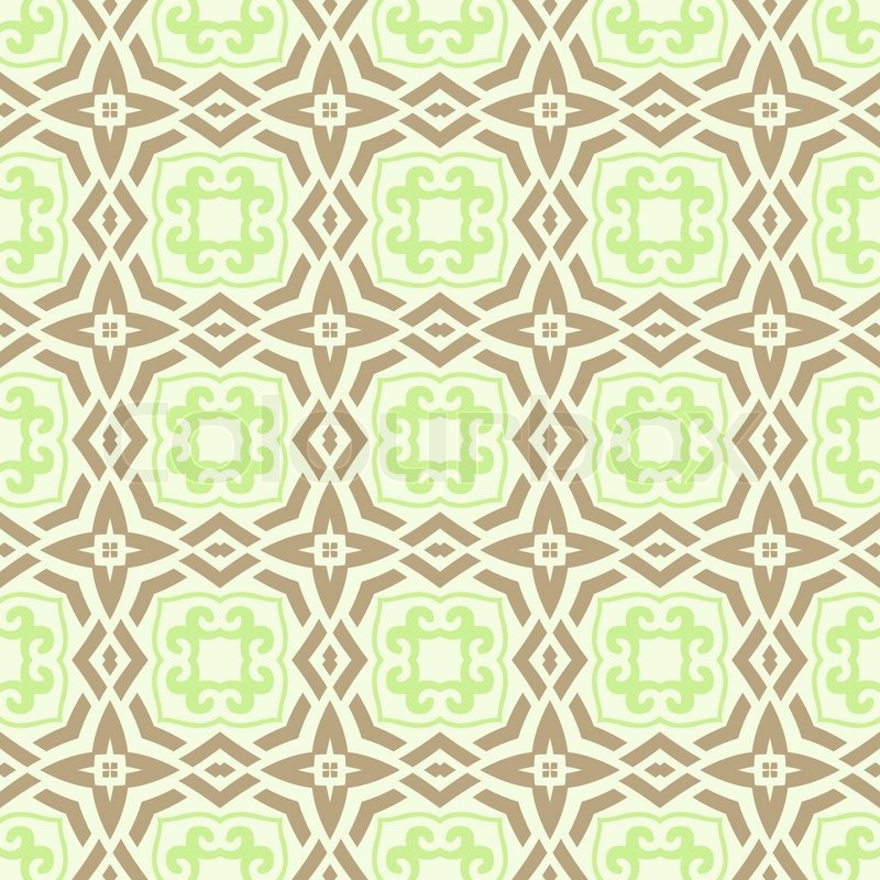 Pattern wallpaper vector seamless ... | Stock vector | Colourbox