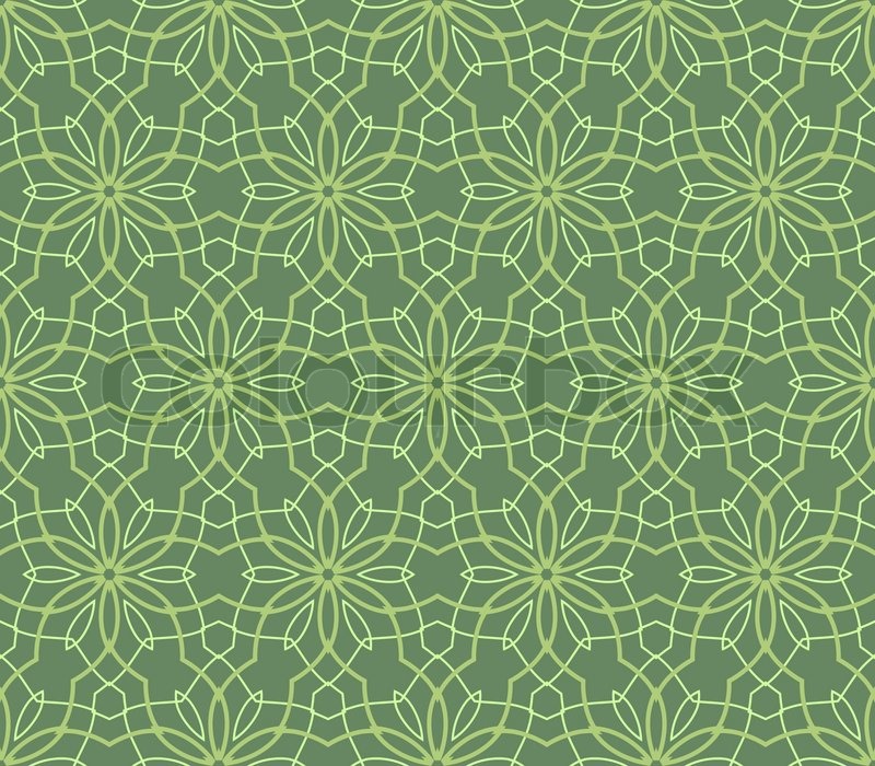 Pattern wallpaper vector seamless ... | Stock vector | Colourbox