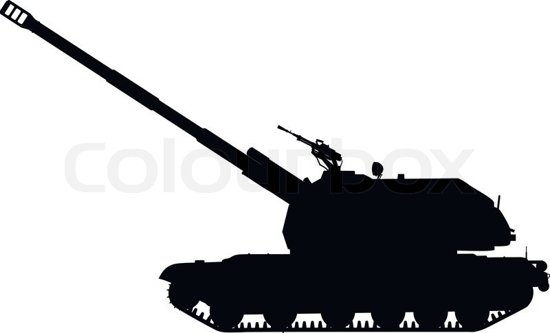 Howitzer | Stock vector | Colourbox