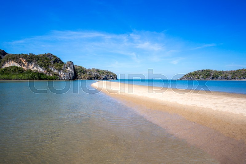 Separated Sea is a wonders of the ... | Stock image | Colourbox