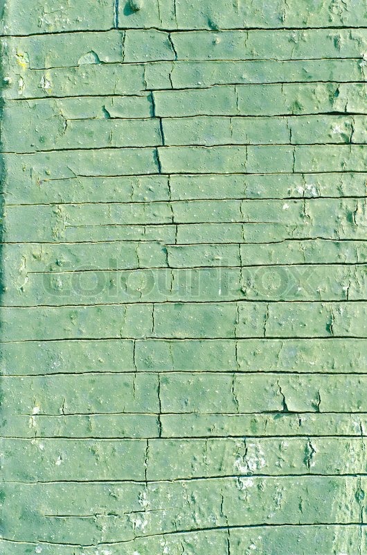 Old green paint texture closeup | Stock image | Colourbox