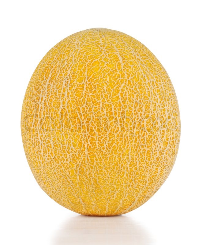 Sweet ripe yellow melon | Stock image | Colourbox