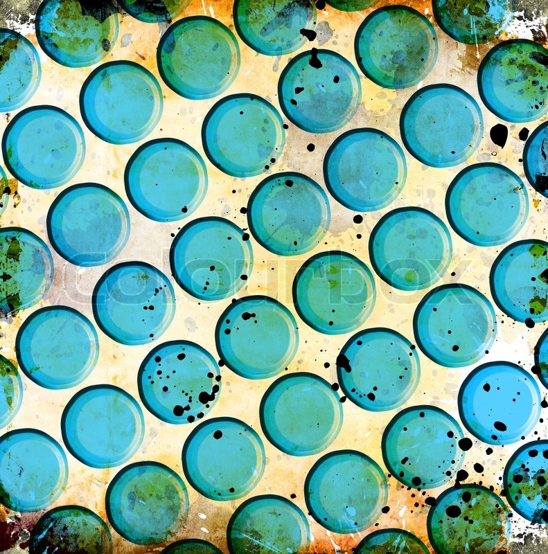 Blue bubbles | Stock image | Colourbox