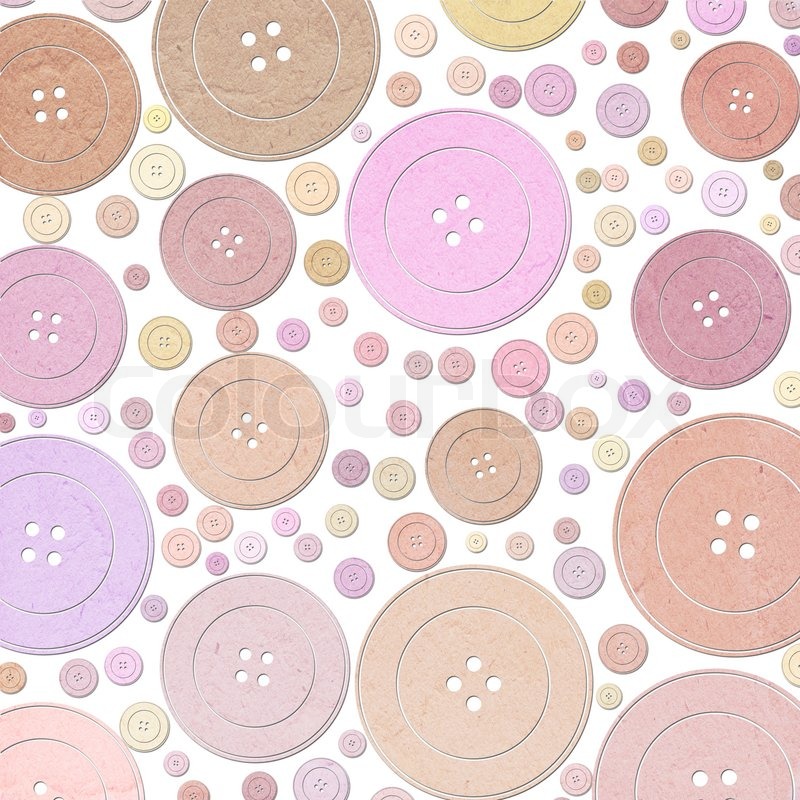 Colorful buttons on white background | Stock image | Colourbox