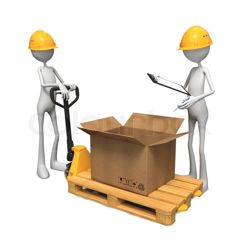 Counting Inventory | Stock image | Colourbox