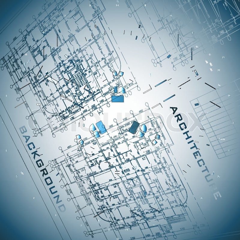 Architectural background. Part of ... | Stock vector | Colourbox