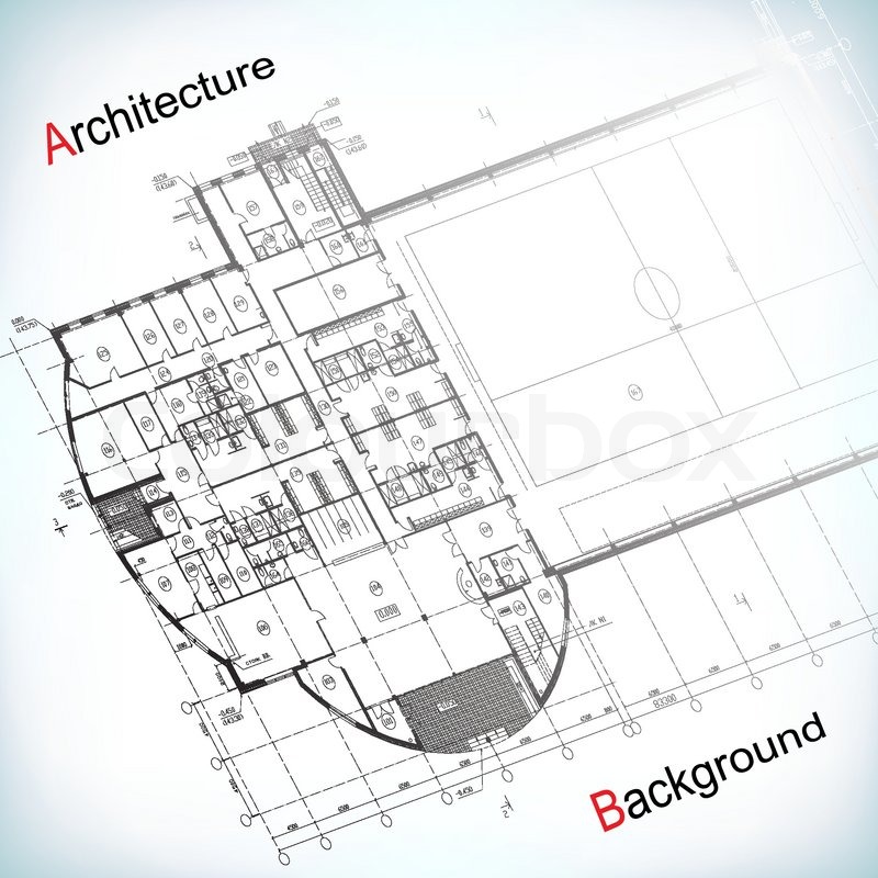 Architectural background. Vector ... | Stock vector | Colourbox
